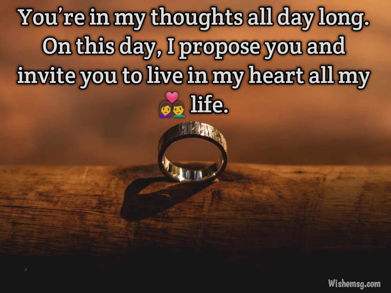 200+ Love Propose Messages - Wishemsg.Com