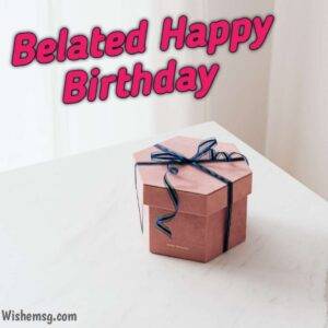 200+ Happy Belated Birthday Messages & Wishes 2023 - Wishemsg.Com