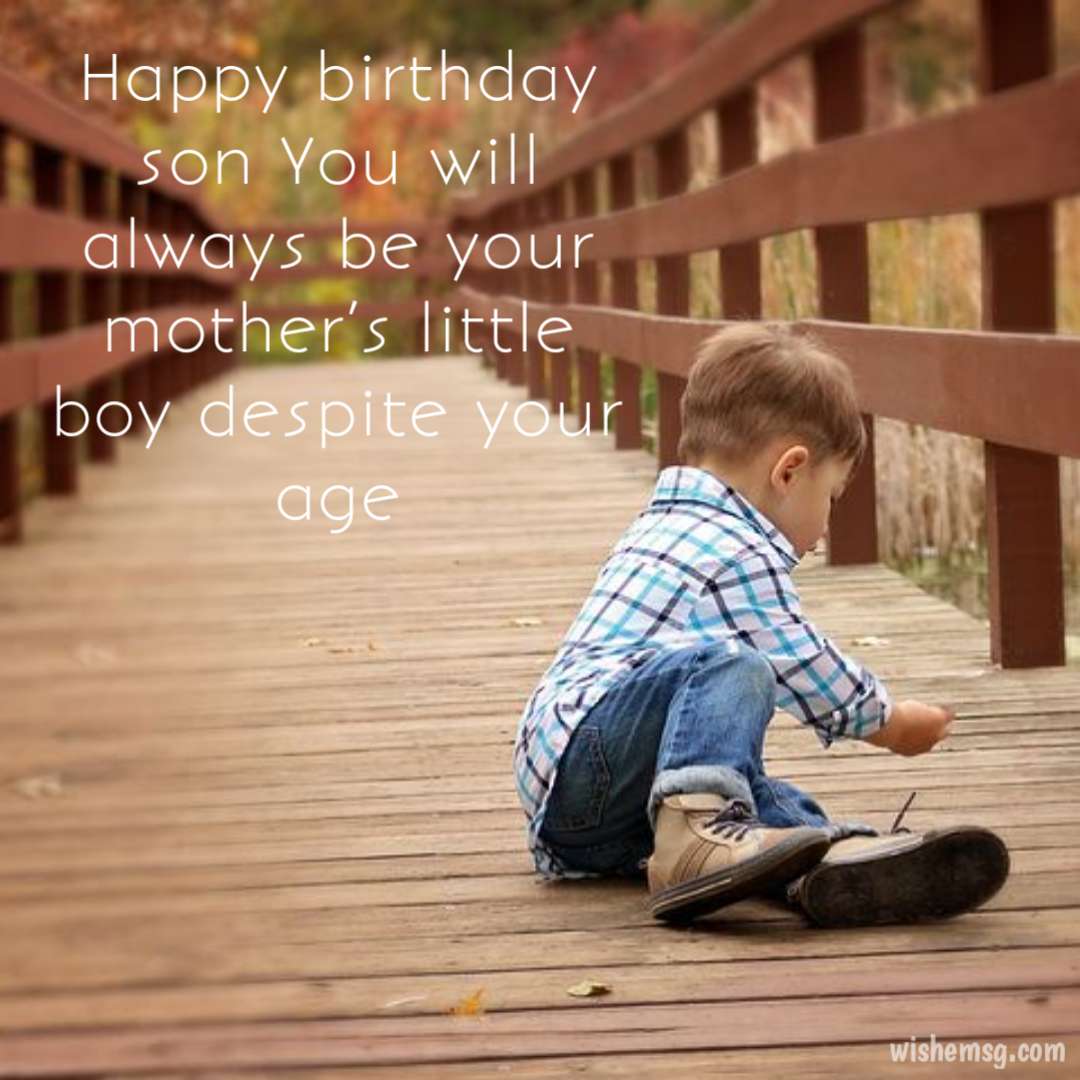 200+ Happy Birthday My Son Wishes and Messages - Wishemsg.Com