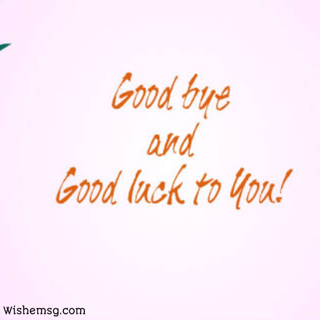 200+Good Bye Message To Team - Wishemsg.Com