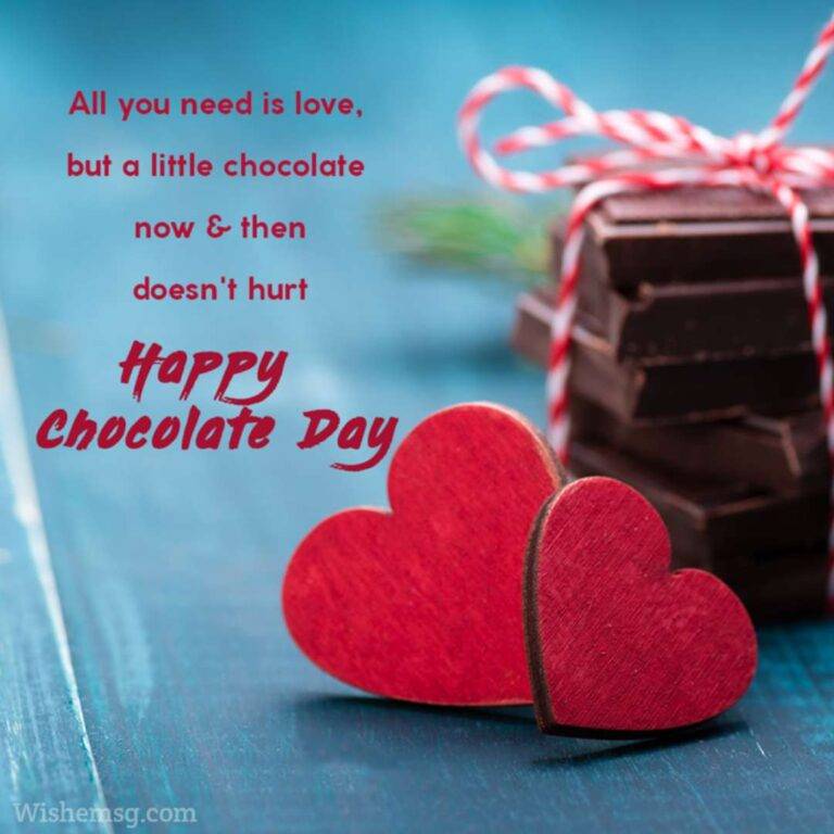 200+ Happy Chocolate Day Wishes Quotes Images - Wishemsg.Com