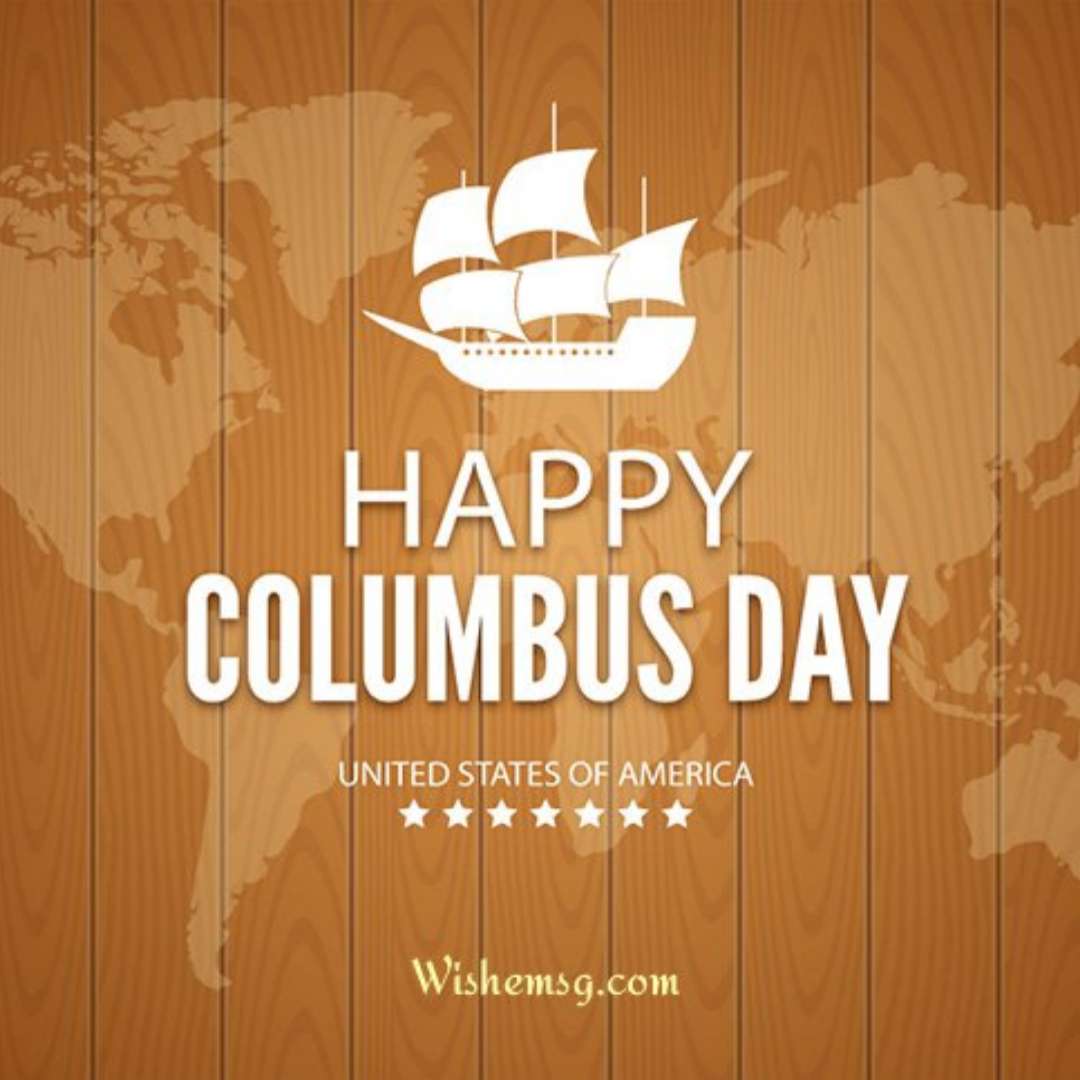 200+Happy Columbus Day Wishes and Messages - Wishemsg.Com