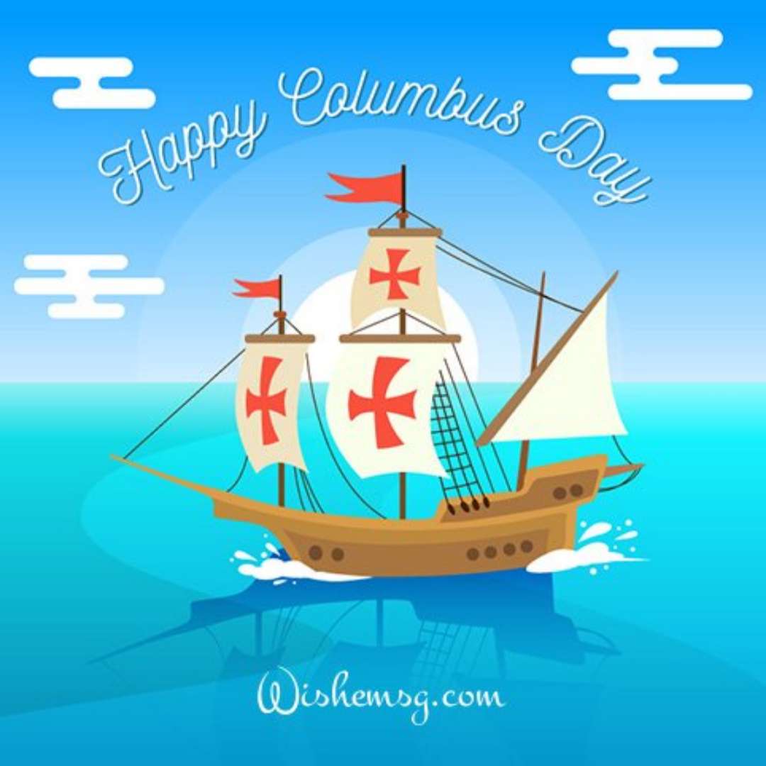 200+Happy Columbus Day Wishes and Messages - Wishemsg.Com