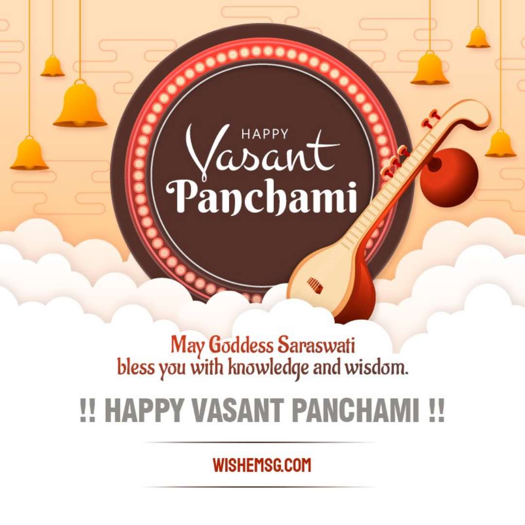 200+ Happy Vasant Panchami Wishes Quotes Images 2024 - Wishemsg.Com