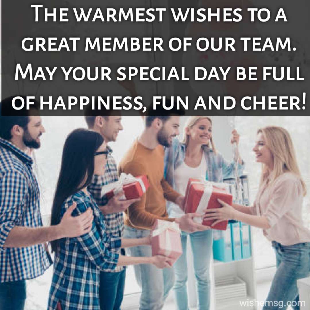 200+Professional Birthday For Employee Wishes & Messages - Wishemsg.Com