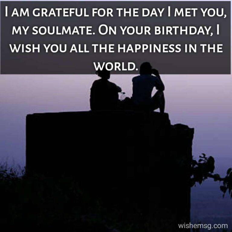 200+Soulmate Birthday Wishes & Images - Wishemsg.Com