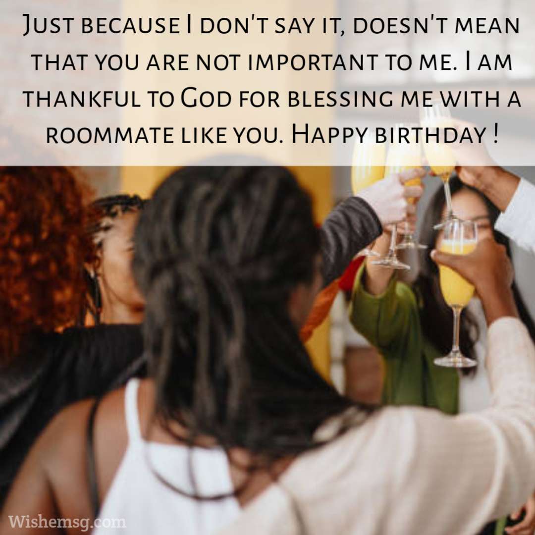 200+Birthday Wishes For Roommate Quotes & Messages - Wishemsg.Com