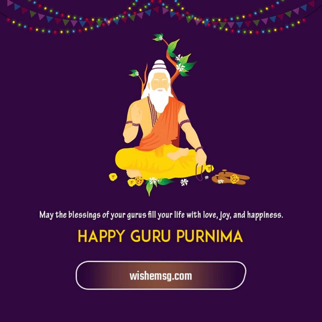 200+Happy Guru Purnima Quotes For Teachers 2024 - Wishemsg.Com