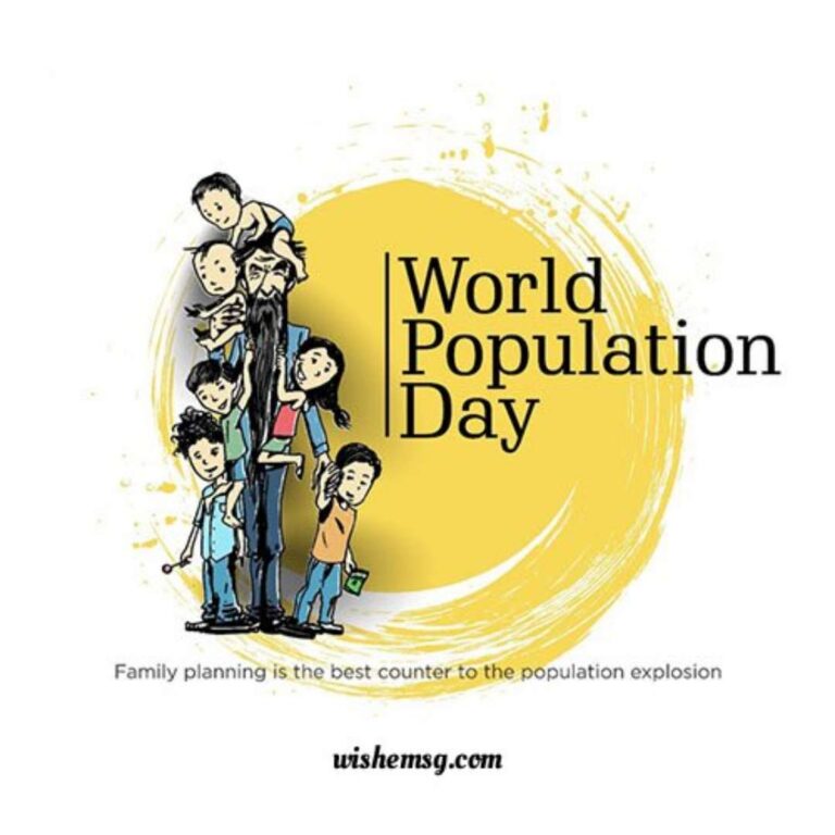200+ World Population Day Wishes Quotes images 2024 - Wishemsg.Com