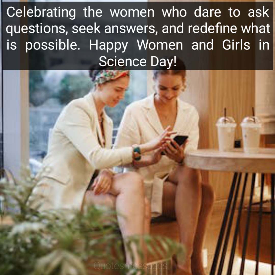 200+ Happy International women And Girls in Science Day Messages 2024 ...