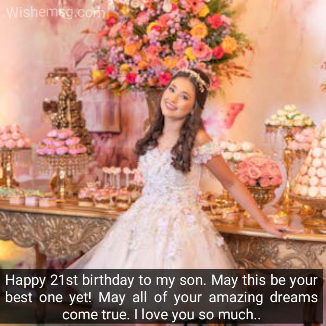 200+Happy 21st Birthday Girl Quotes 2024 - Wishemsg.Com