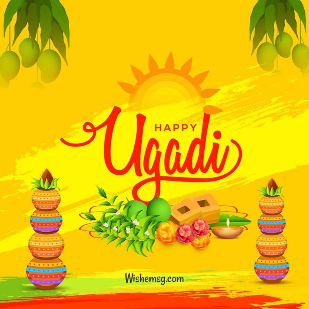 200+ Happy Ugadi wishes Quotes Images 2025 - Wishemsg.Com