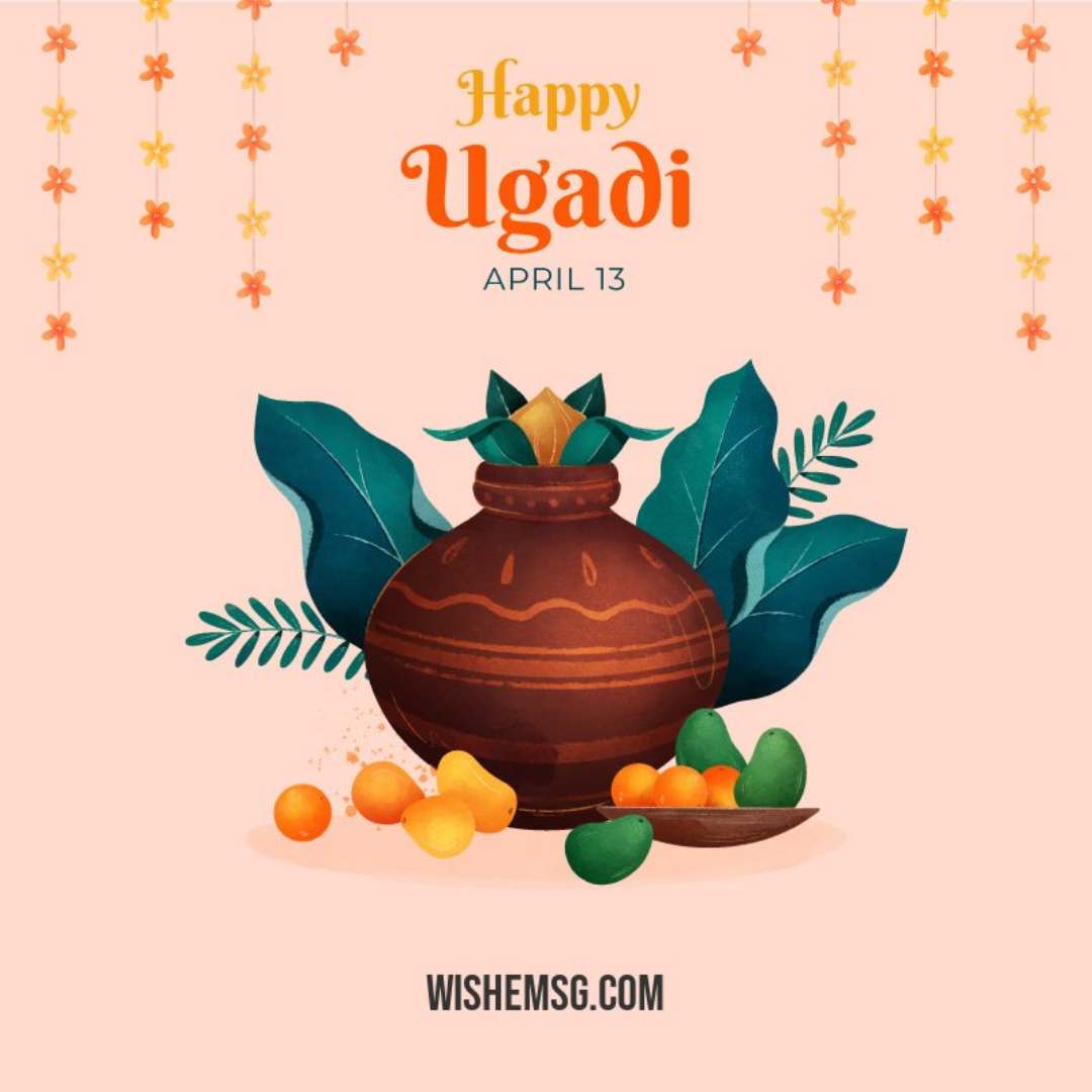 200+ Happy Ugadi wishes Quotes Images 2025 - Wishemsg.Com