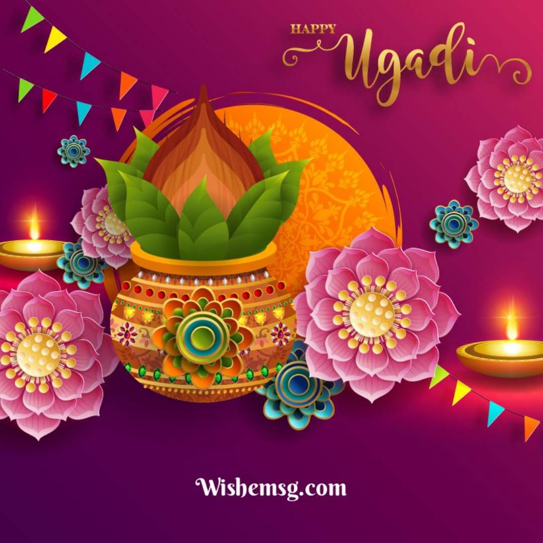 200+ Happy Ugadi wishes Quotes Images 2025 - Wishemsg.Com