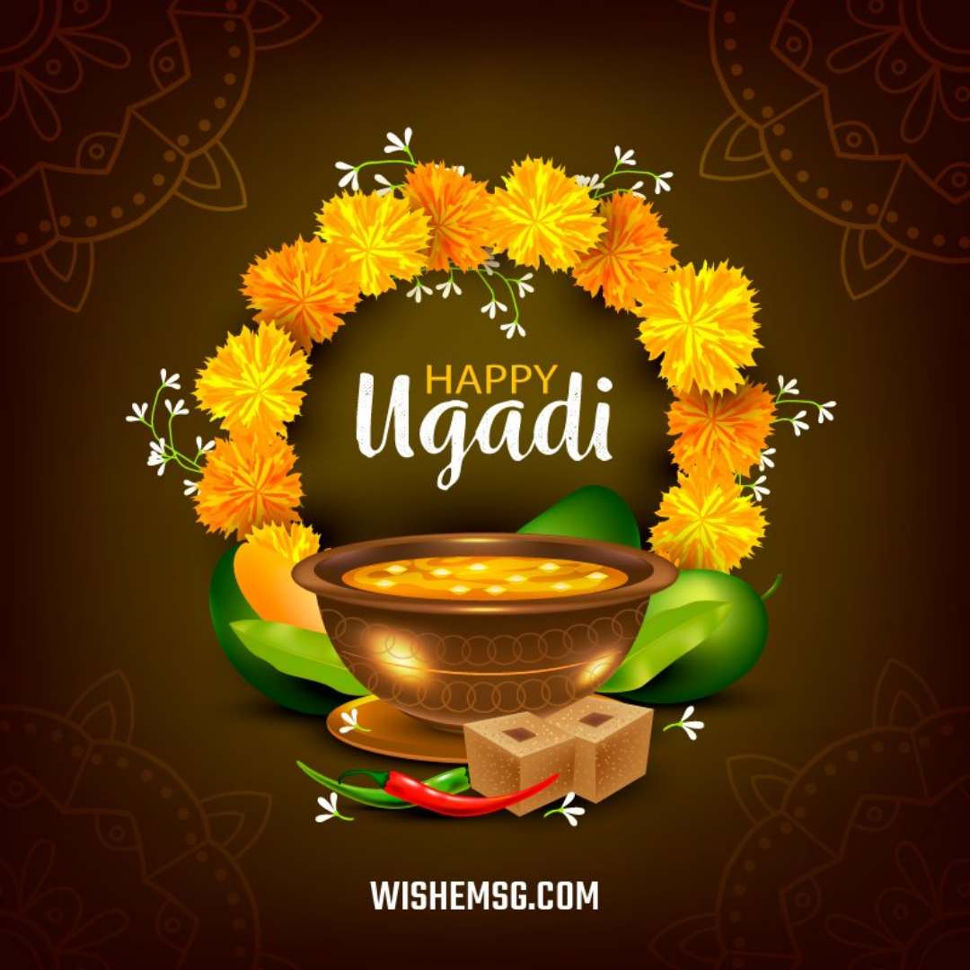 200+ Happy Ugadi wishes Quotes Images 2025 - Wishemsg.Com